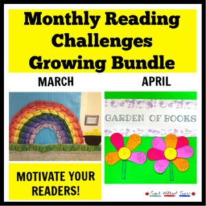 Monthly Reading Challenges for the Whole School Year Bundle | Made By ...