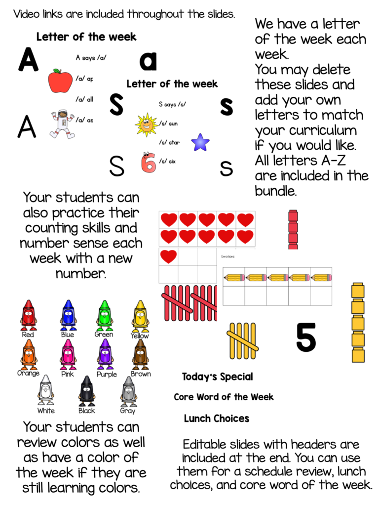 Digital and Interactive Morning Meeting/Circle Time/Calendar for ...