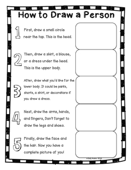 First Day of School Self-Portrait for Beginning of the Year/Back to ...