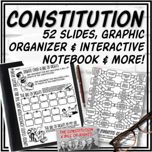 Constitution Slides, Hexagonal Thinking, Graphic Organizer, Interactive ...