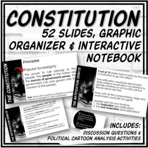 Constitution Slides, Hexagonal Thinking, Graphic Organizer, Interactive ...