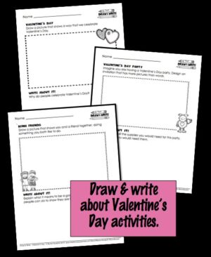 Valentine's Day Writing Draw and Write | Made By Teachers