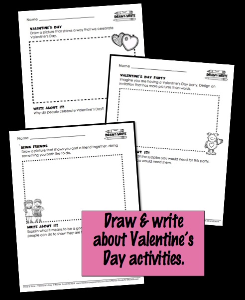 Valentine's Day Writing Draw and Write | Made By Teachers