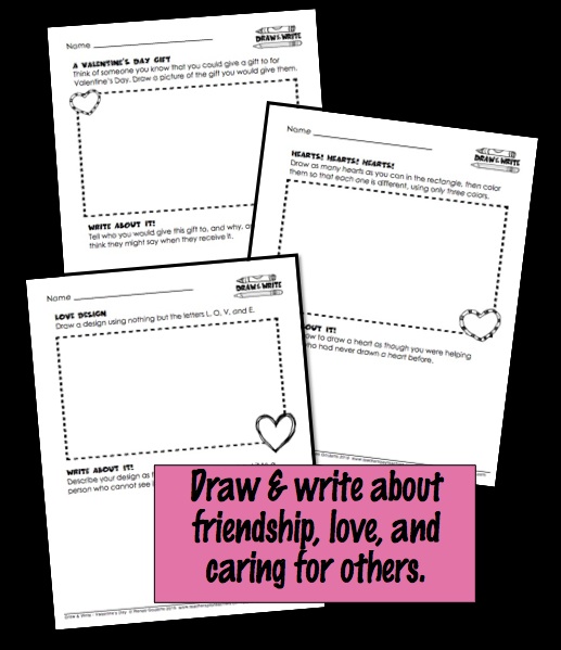 Valentine's Day Writing Draw and Write | Made By Teachers