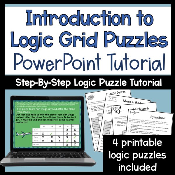 Logic Puzzle PowerPoint Tutorial | Made By Teachers