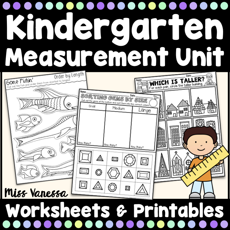 Measurement Worksheets Preschool