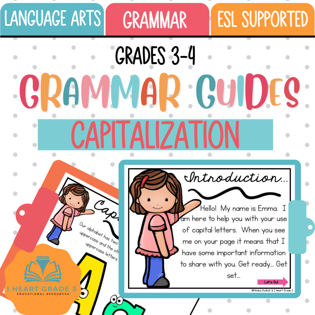 Grammar Guides: Capital Letters | Made By Teachers