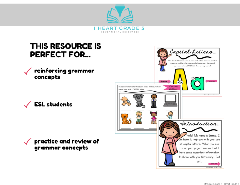 Grammar Guides: Capital Letters | Made By Teachers
