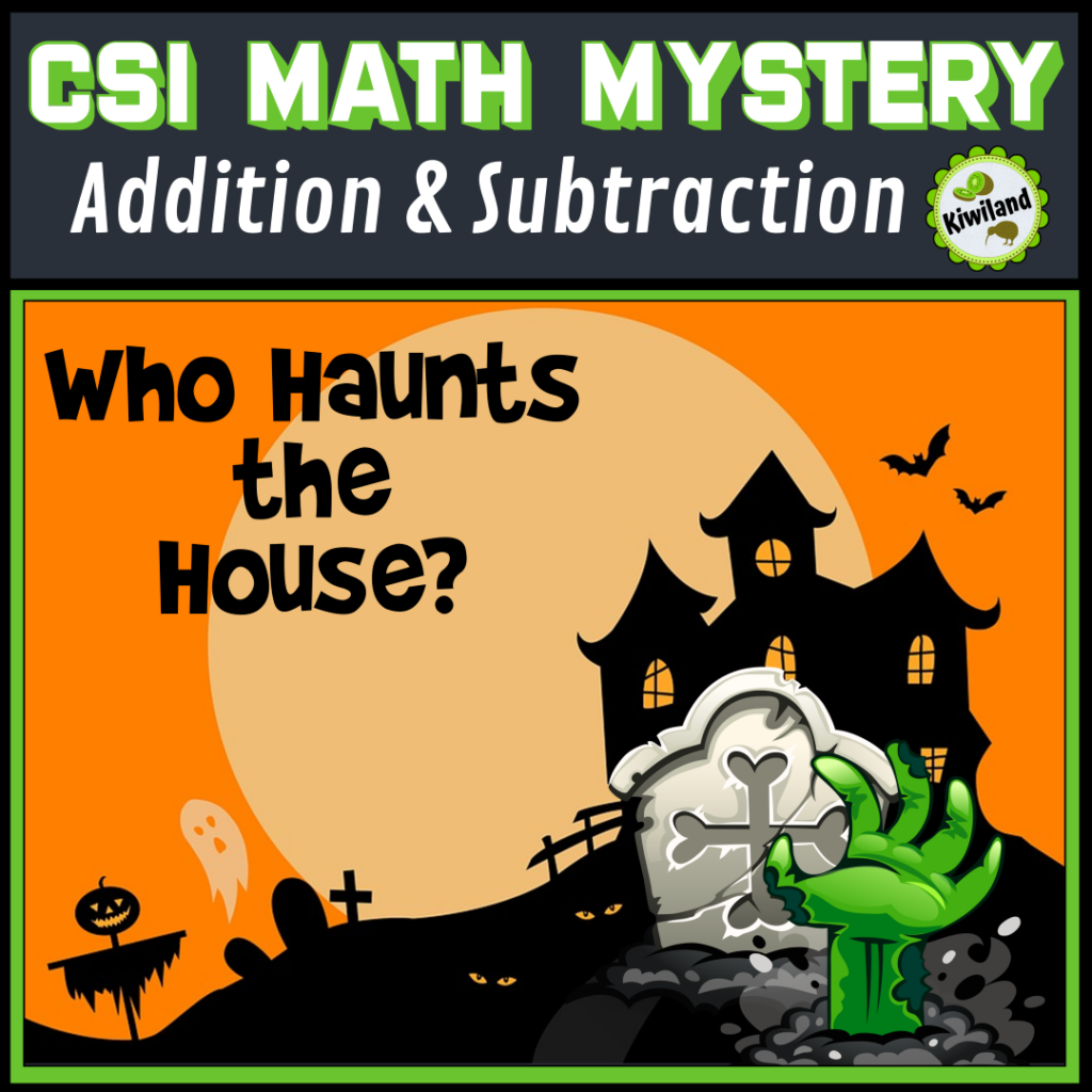 Thanksgiving Mini Math Mystery 2 3 & 4 Digit Addition and Subtraction ...