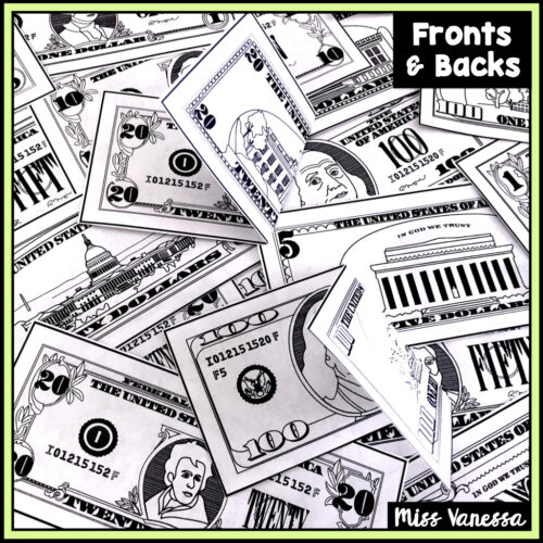 Printable Play Money - US Dollar Bills | Made By Teachers