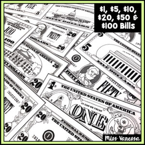 Printable Play Money - US Dollar Bills | Made By Teachers