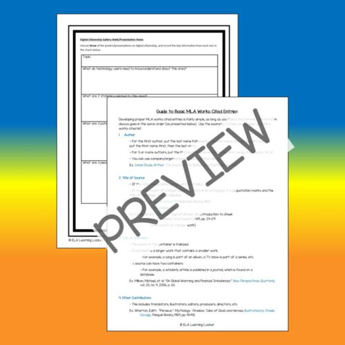 Digital Citizenship Research Activity | Made By Teachers
