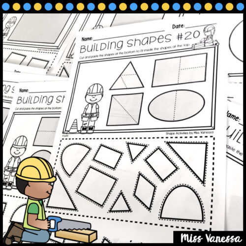 Building 2D Shapes Worksheets | Made By Teachers
