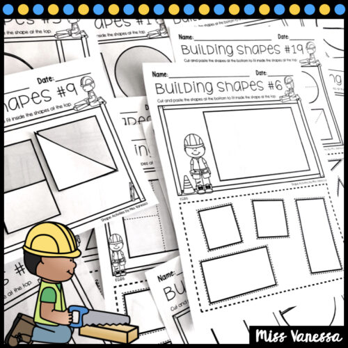 Building 2D Shapes Worksheets | Made By Teachers