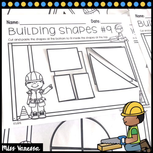 Building 2D Shapes Worksheets | Made By Teachers
