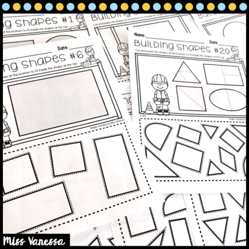 Building 2D Shapes Worksheets | Made By Teachers