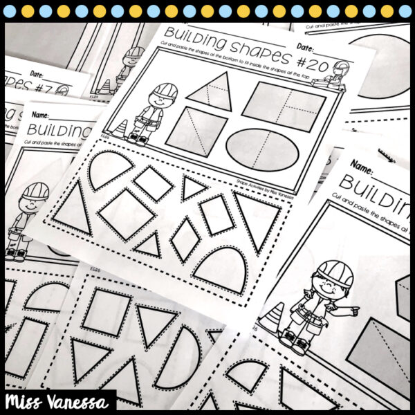 Building 2D Shapes Worksheets | Made By Teachers