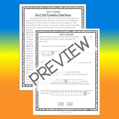 Digital Media Literacy Escape Room | Made By Teachers