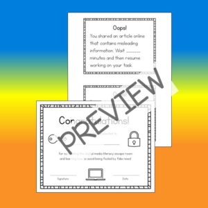 Digital Media Literacy Escape Room | Made By Teachers