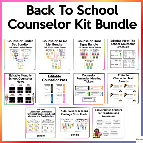 Back To School Counselor Kit Mega Bundle | Made By Teachers