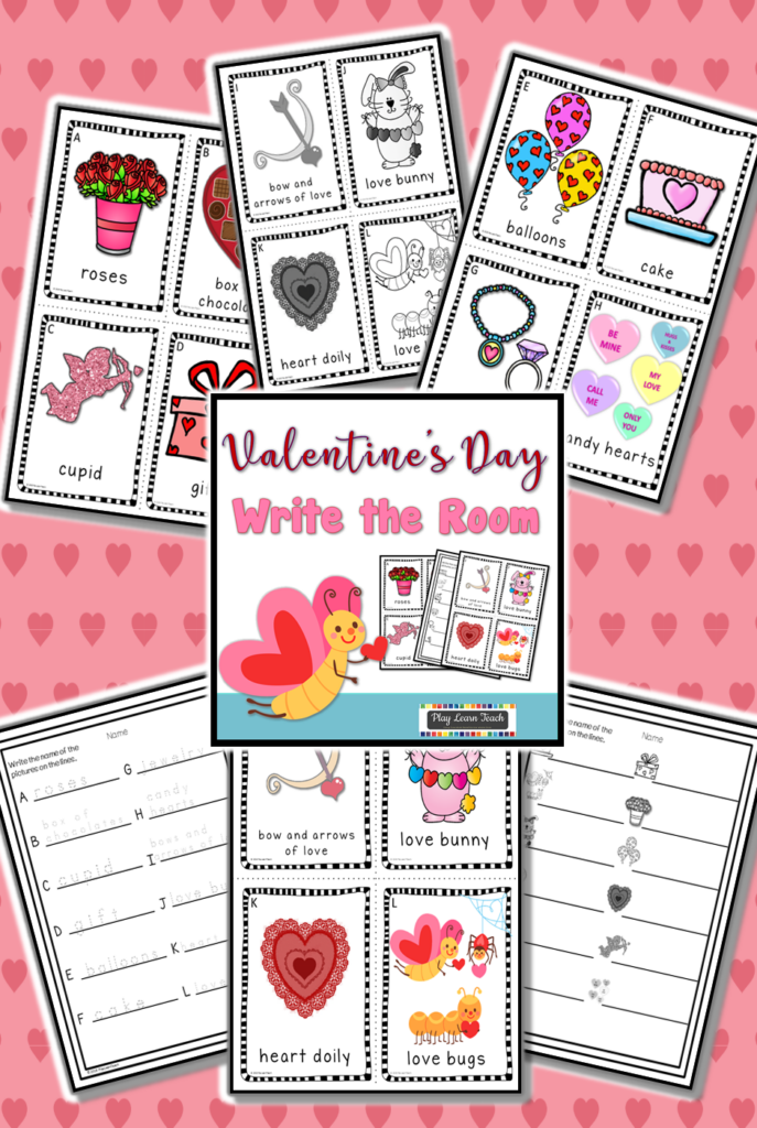 Valentine's Day Activities Write the Room | Made By Teachers
