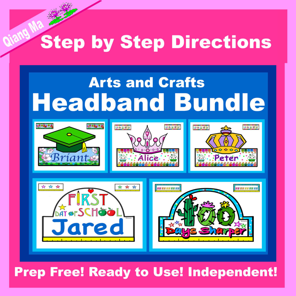 Headband Bundle 4 in 1 | Made By Teachers