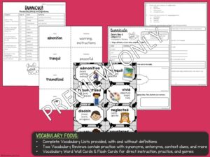 Bunnicula Novel Study Unit | Comprehension and Vocabulary with ...