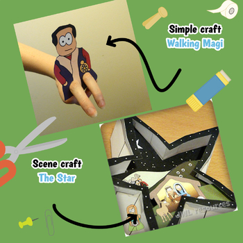 The Magi. Kidmin lesson & Bible crafts | Made By Teachers