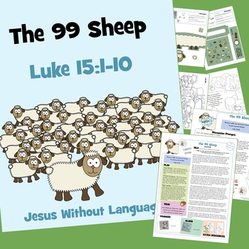 Lost Sheep Parable Craft