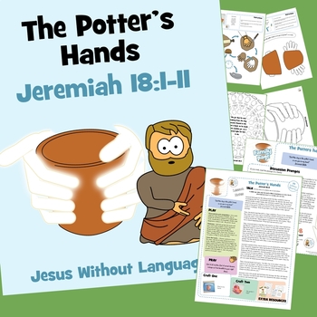 The Potter's Hands - Jeremiah 18 - Kidmin Lesson & Bible Crafts | Made ...