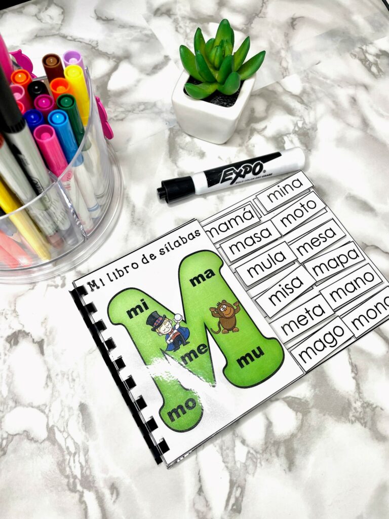 Spanish Guided Reading | 18 Libritos de Silabas | Lectura Guiada | Made ...