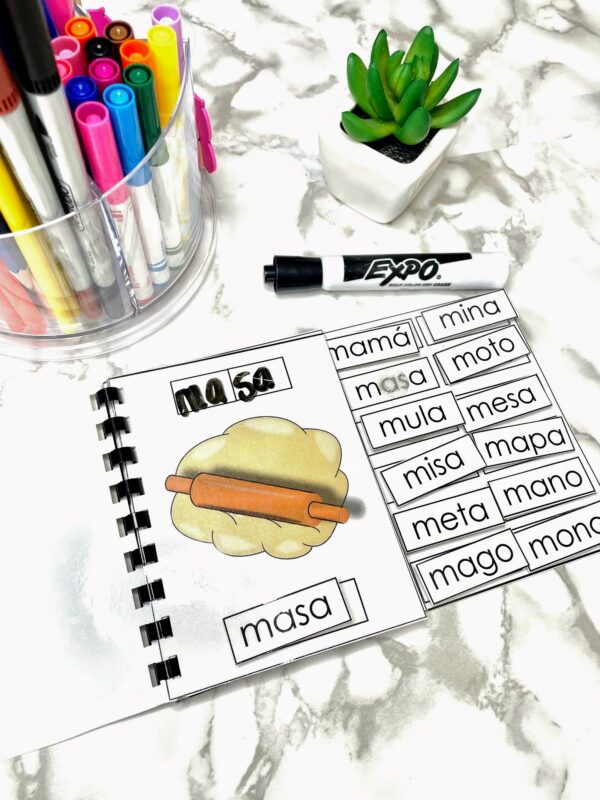 Spanish Guided Reading | 18 Libritos de Silabas | Lectura Guiada | Made ...