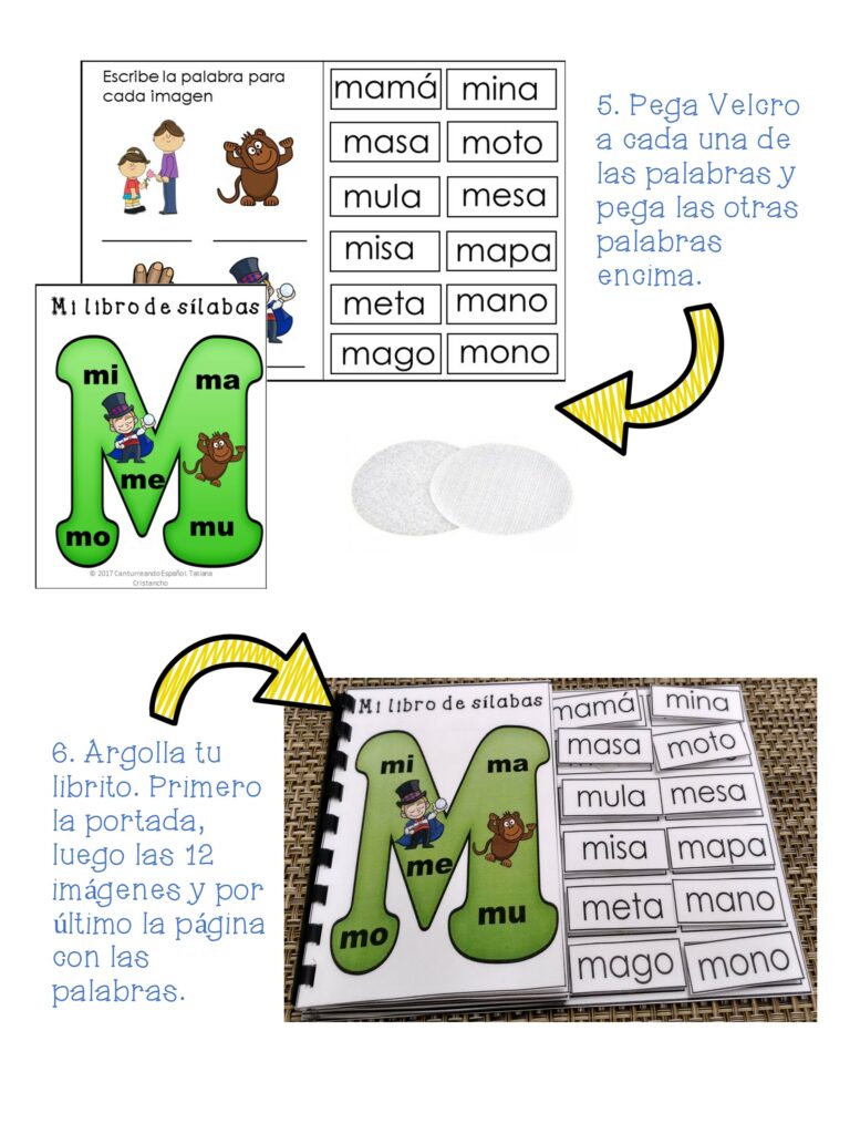 Spanish Guided Reading | 18 Libritos de Silabas | Lectura Guiada | Made ...