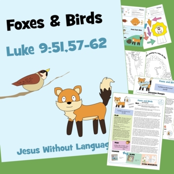 Foxes and Birds - Luke 9 - Kidmin Lesson & Bible Crafts | Made By Teachers
