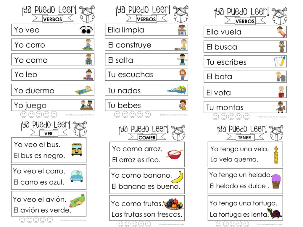 Short Reading Comprehension Passages in Spanish | Lecturas Cortas ...