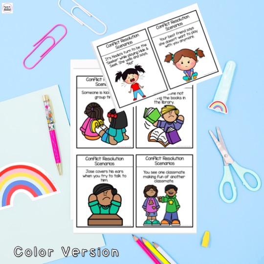 Conflict Resolution Scenarios | Made By Teachers