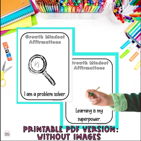 Growth Mindset Affirmations for Students | Made By Teachers
