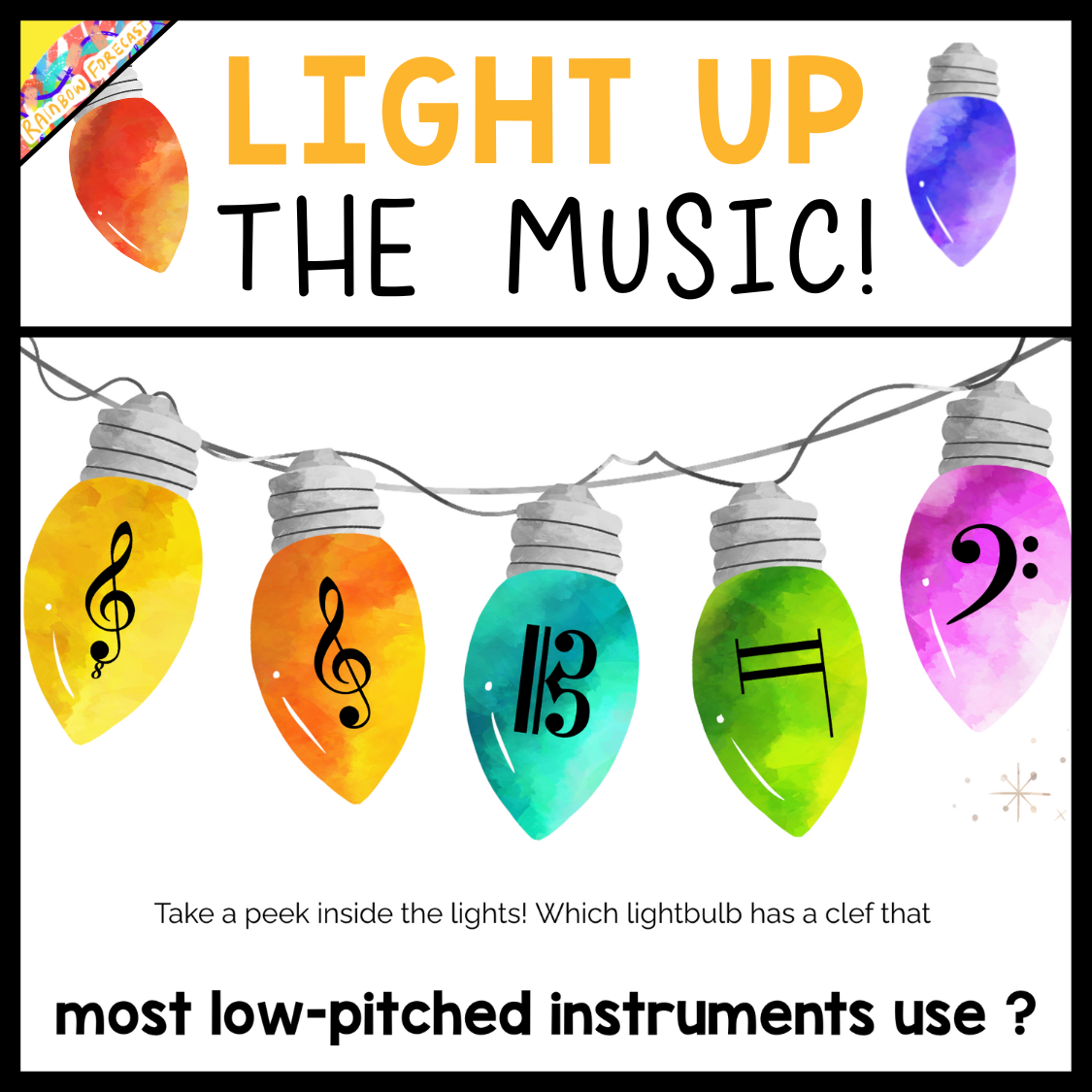 Light Up the Music! Music Symbols and Terms BOOM Cards | Made By Teachers
