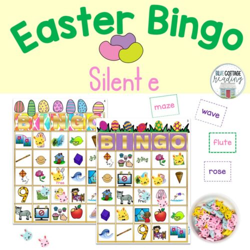 Silent e Easter Bingo | Made By Teachers