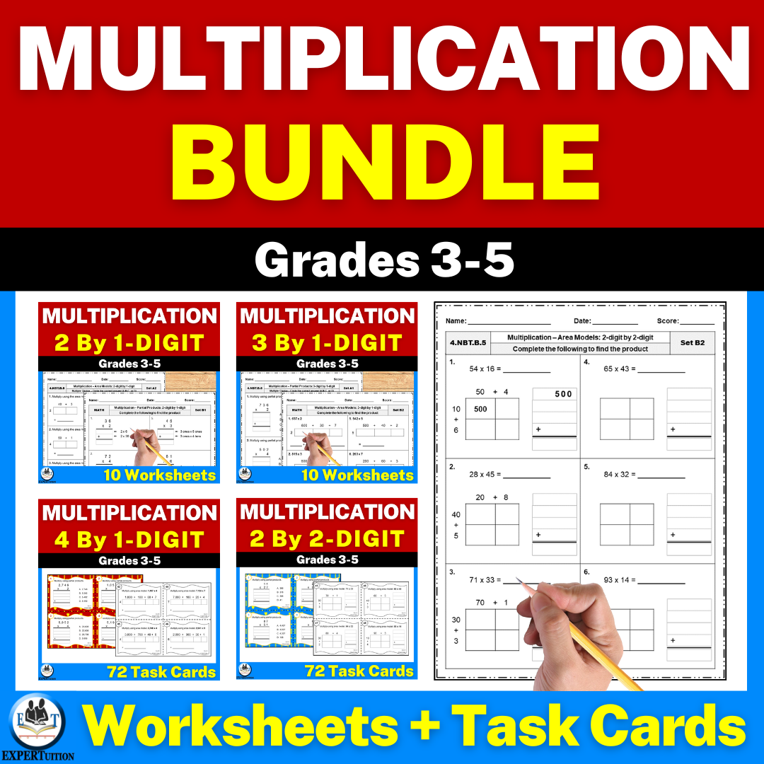 Rounding Whole Numbers Worksheets | 4th Grade Place Value | Made By ...