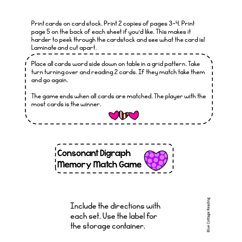 Free Digraph Valentine's Day Game | Made By Teachers