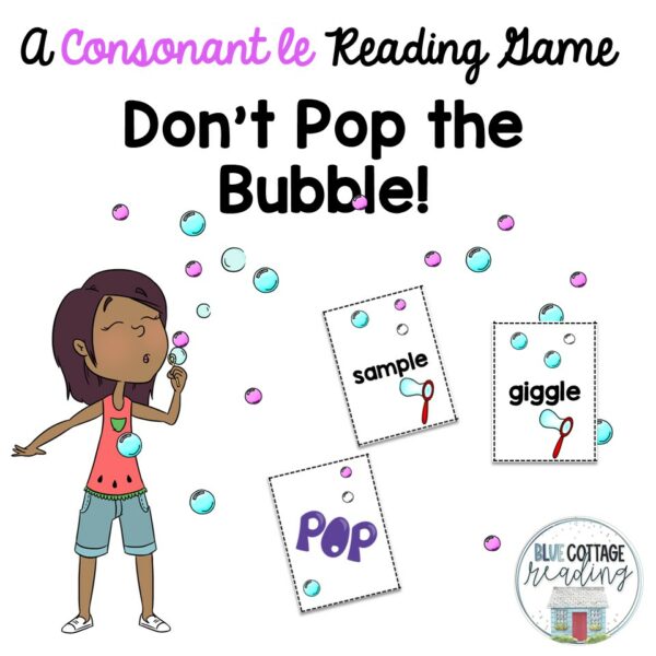 Consonant le - Final Stable Syllable - Game - Orton Gillingham | Made ...