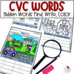 CVC Words - Phonics Worksheets - Word Sorts - Hidden Words | Made By ...