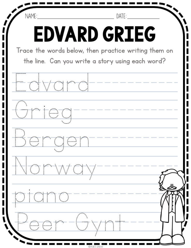 Edvard Grieg Classical Music | Social-Emotional Listening Activities ...