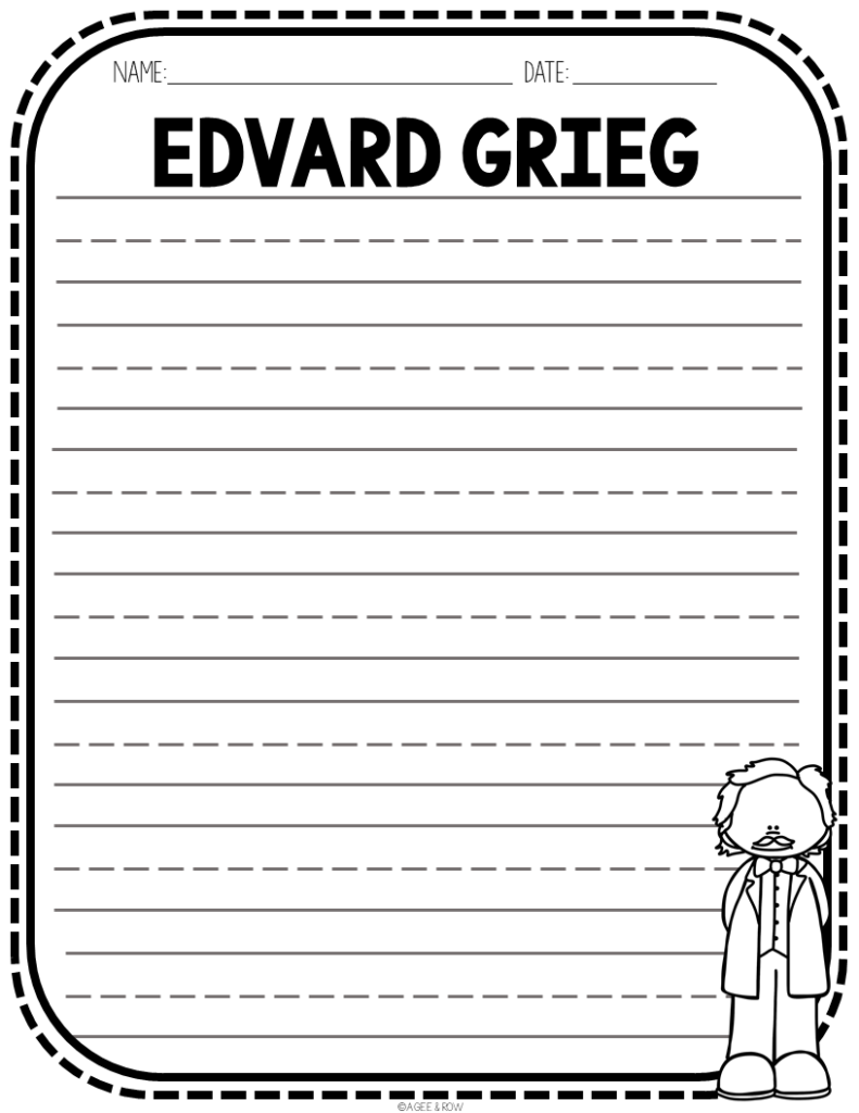 Edvard Grieg Classical Music | Social-Emotional Listening Activities ...