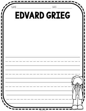 Edvard Grieg Classical Music | Social-Emotional Listening Activities ...