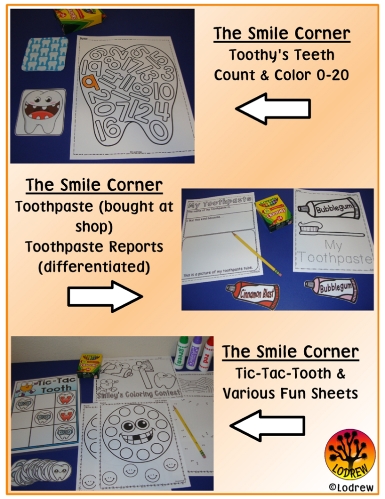 Dramatic Play Dental Health Store Dentist Activities Role Play Dental ...