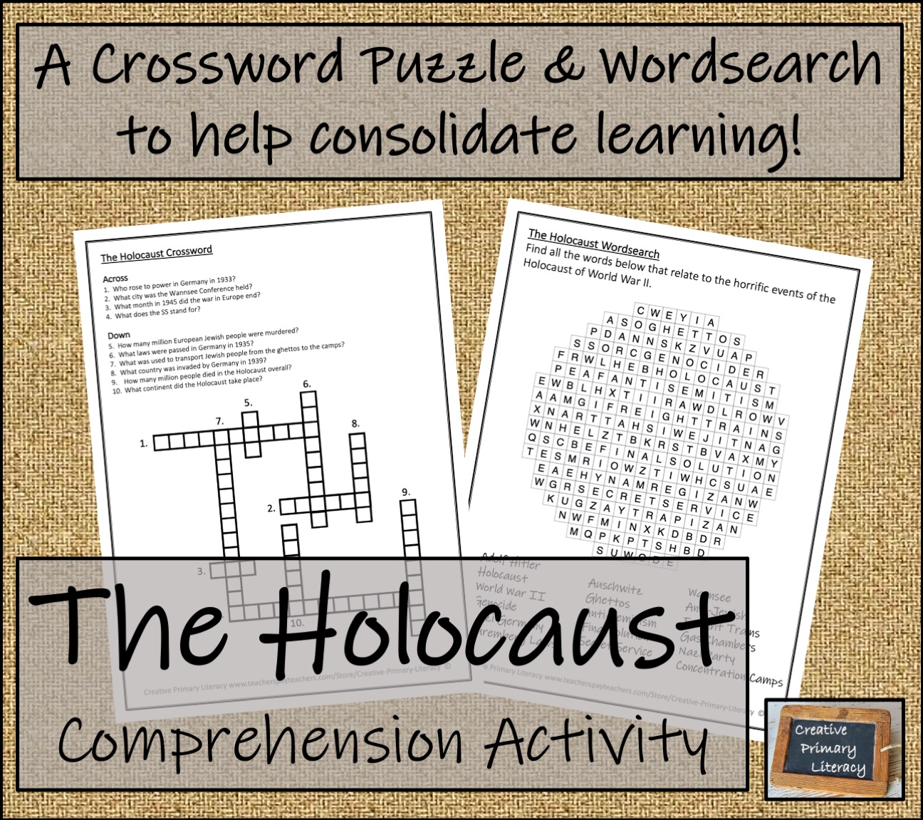 Holocaust of World War II Close Reading Comprehension | 5th Grade & 6th ...