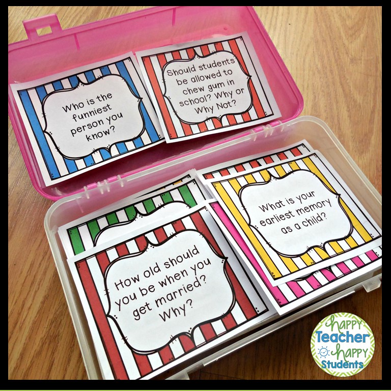 180 Conversation Starters Questions: Morning Meeting Questions of the ...