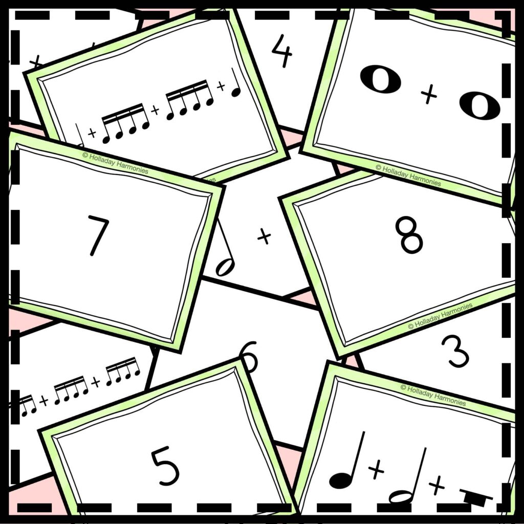 Rhythm Addition Math Equations - Level Three | Made By Teachers